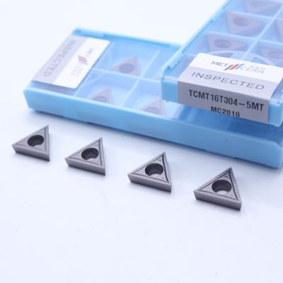 China TCMT11 TCMT16 Positive CNC Turning Inserts with 5MT Semi-Finish Chipbreakers, Cermet Turning Insert for sale