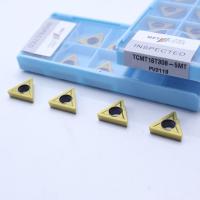China TCMT11 TCMT16 Positive CNC Turning Inserts with 5MT Semi-Finish Chipbreakers, Cermet Turning Insert for sale