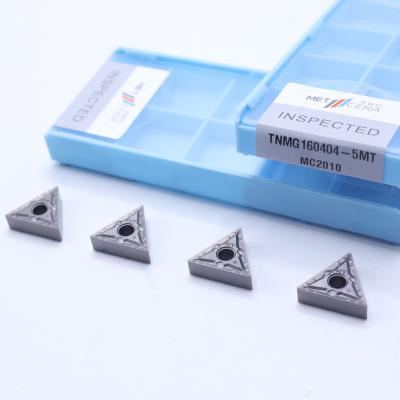 China TNMG16 Negative CNC Turning Insert with 5MT Semi-Finish Chipbreakers and TiCN Cermet for Wear Resistance for sale