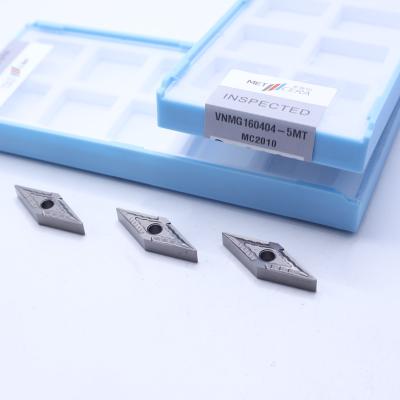 China VNMG16 Negative CNC Turning Inserts with 5MT Semi-Finish Chipbreakers, Cermet Turning Insert for sale