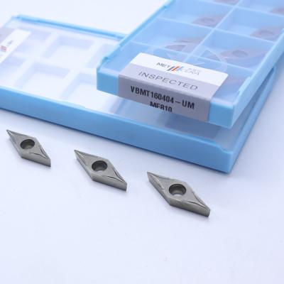 China Carbide Turning Insert VBGT16 VBGT1604 Positive CNC Insert With UM Semi-finish Chipbreaker for sale