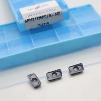 China Carbide Milling Inserts For Stainless Steel Hard Alloy APMT1135PDER-M2  APMT1604PDER-M2 for sale