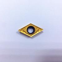 China PVD Coating Golden Color External Turning Insert Tools For Lathe DCMT11T304-HQ for sale
