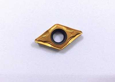 China HRA92.5 Hardness Cermet Turning Inserts High Thermal Conductivity DCMT11T308-FG PVD Coating for sale