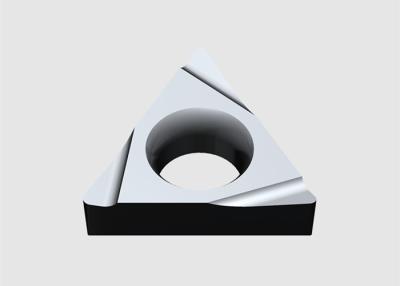 China TiCN Cermet Lathe Tool Inserts / Iso Turning Inserts Long Using Life TBGT TBGT06 for sale