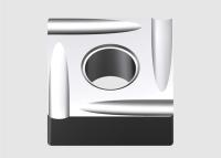 China Lathe Machine Gray CNC Turning Inserts For Finishing Of Steel SNGG120404L-P for sale