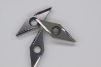 China High Accuracy Lathe Turning Inserts For  Low Noise Machining Gray Color VNGG  VNGG1604 for sale
