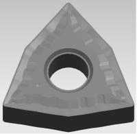 China High Impact Toughness Cermet Turning Inserts Gold & Grey Color 40HRC WNMG WNMG08 for sale