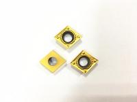 China Excellent Surface Finish Cermet Turning Inserts Low Cutting Force  Abrasion Resistance CCMT09T304 for sale