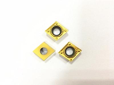 China Excellent Surface Finish Cermet Turning Inserts Low Cutting Force  Abrasion Resistance CCMT09T304 for sale
