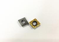 China Heat Resistance Pvd Coated Inserts / Metal Ceramic Lathe Inserts ISO9001 Approval CCMT09 for sale