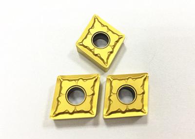 China Crack Resistance Ticn Based Cermet Turning Inserts For High Speed Machining CNMG1204 for sale