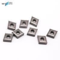 China Stainless Steel Finishing HRA92.5 PVD Coating Cermet Turning Inserts for sale