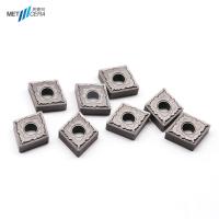 China Stainless Steel Finishing HRA92.5 PVD Coating Cermet Turning Inserts for sale