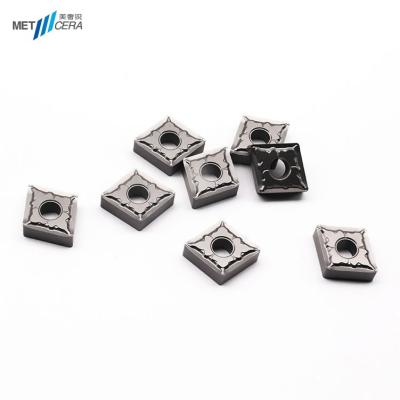 China TiCN Cermet Ceramic CNC Turning Inserts Uncoated CNMG120404-MS1 for sale