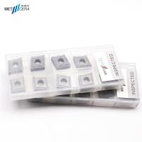 China Semi Finishing Or Finishing TiCN Based Cermet Inserts For Turning CNMG120404-MS1 for sale