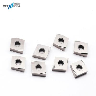 China High Thermal Conductivity CNC Turning Tool Tips TiCN Cermet CNGG120404L-S for sale