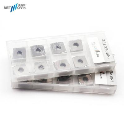 China PVD Coating CNC Turning Inserts High Resistance CNGG120402L-S Finishing for sale