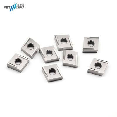 China Finishing CNC Turning Inserts High Resistance CNGG120402L-P Mechining Metal for sale