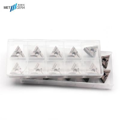 China Corrosion Resistant Uncoated TiCN Cermet Cutting Tools VNGG16 for sale