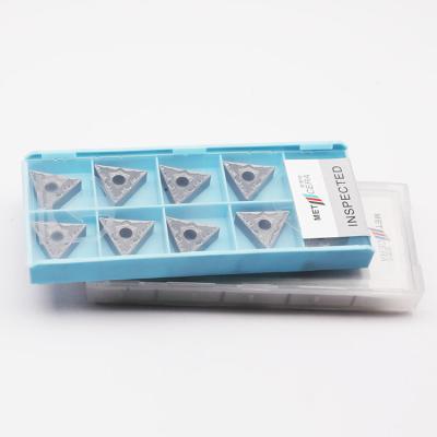 China TiCN Cermet CNC Turning Inserts Uncoated TNMG160404-FX with Wear Resistance for sale