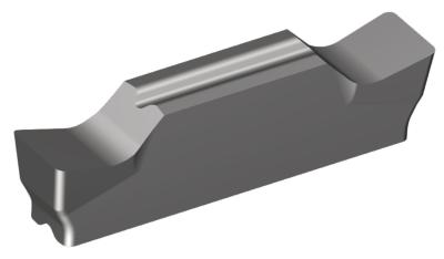 China 40HRC CNC Grooving Insert with PVD Coating and High Oxidation Resistance for Steel Machining for sale