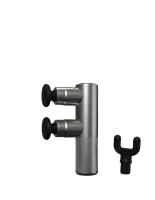 China Double Head Smart Fascia Gun 8 Massage Attachments Mini Fascial Gun for sale