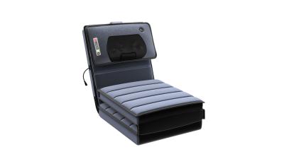 China Rechargeable Electric Massage Mattress Pain Relieve Vibrating Massage Mat for sale