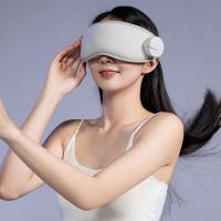 China Rechargeable 1200mAh ABS Heated Eye Massager For Migraines for sale