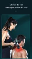 China 8 Heads Hand Held Body Massager Relieves Stiffness Percussor Massager for sale