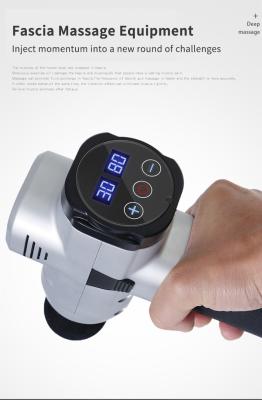 China 1KG Power Percussion Deep Tissue Massager 8 Heads Cordless Massager Gun for sale