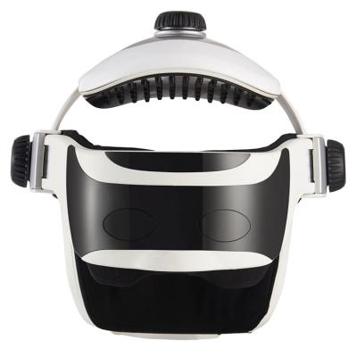 China Adjustable Modes And Intensities Brain Massager Helmet Black ROHS for sale