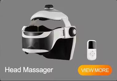 China Stress Relief Brain Massager Helmet Three Levels Scalp Massager Helmet for sale