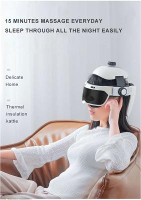 China Scalp Vibration Helmet Massager With 3 Modes For Improved Circulation for sale