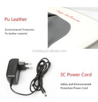 China Four Modes Electric Massage Pillow PU Leather Vibrating Back Pillow for sale