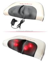 China Personalized Vibrating Neck Massage Pillow Pain Relief AC Adapter for sale