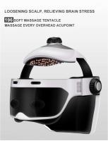 China Full Head Massager Hat Electric Head Massager Helmet 30min Usage Time for sale