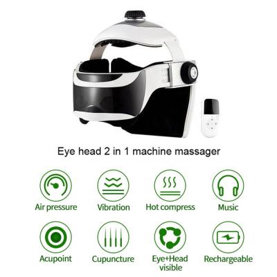 China 1.5 Pounds Electric Head Massager Helmet For Deep Relaxation Massage Helmet for sale