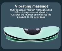 China Customized Color Logo 110V-240V Power Source Electric Waist Massager with One Size Design for sale