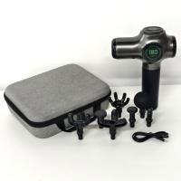 China Professional Powerful Massage Gun with 99-Speed and 8 Massage Heads LCD Touch Fascia Gun for sale