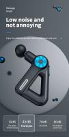 China Customized Massager Gun 1100-3200rpm Speed for Optimal Performance in Athletes and Fitness Enthusiasts for sale