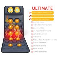 China Full Body Massager Mat with 30 Vibration heads &  Therapy Heating Pad for sale