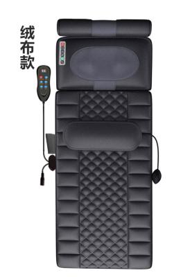 China Full body vibration massage mat mattress relax and Shiatsu massage pillow for sale