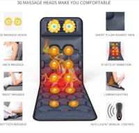 China Relax massage mat mattress for neck back with airbag waist for sale