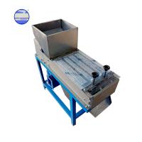 China Dry Type Peanut Red Skin Peeling Machine 200-300kg/H 0.75KW Roasted Peanut Peeler for sale