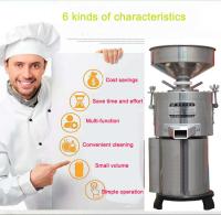 China 15kg/h Commercial Peanut Butter Grinding Machine 220V 1.1KW Sesame Paste Nut Mill for sale