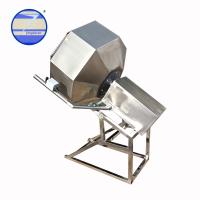 China Octagonal Peanut Coating Seasoning Mixer Machine 10-70kg Batch Electric Pneumatic Manual for sale