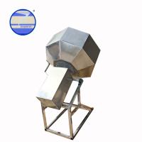 China Octagonal Peanut Coating Seasoning Mixer Machine 10-70kg Batch Electric Pneumatic Manual for sale