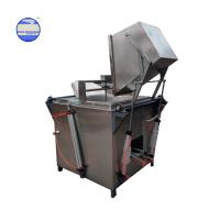 China Automatic Gas Heating Vegetabel/Meat/Peanut/Bean/Nut/Snack Machine Frying Machine Batch Fryer for sale