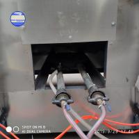 China Automatic Gas Heating Vegetabel/Meat/Peanut/Bean/Nut/Snack Machine Frying Machine Batch Fryer for sale